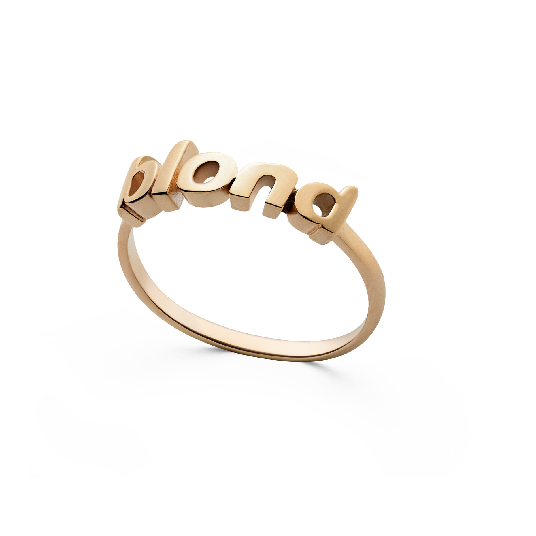 BLOND RING(GOLD PLATING) – ABOVE AVERAGE